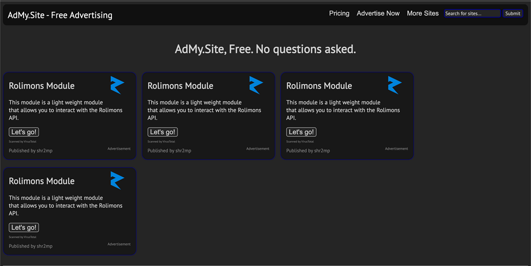 AdMySite - The easiest way to advertise! - Community Resources - Developer Forum | Roblox