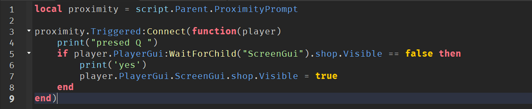 Cannot change a frame to visible - Scripting Support - Developer Forum | Roblox