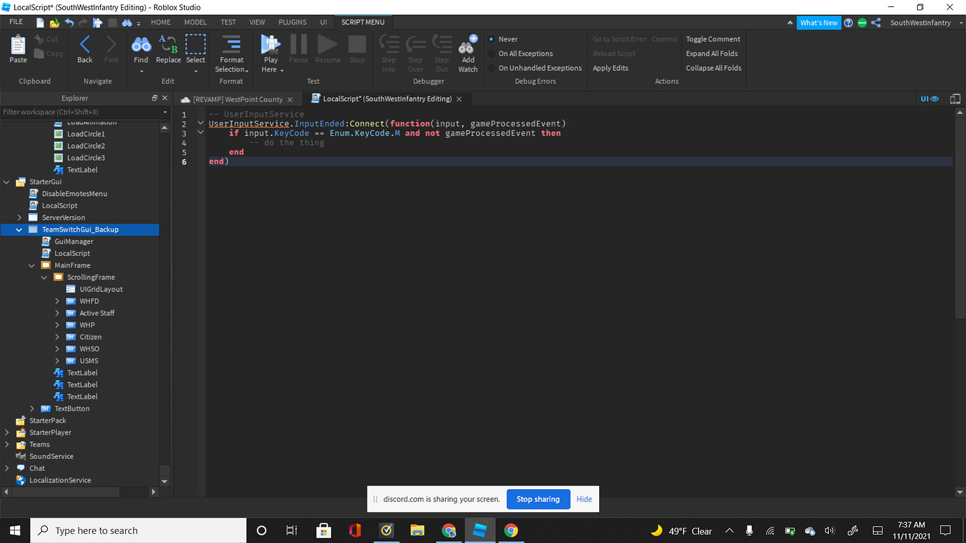 Team Changer In progress - Scripting Support - Developer Forum | Roblox
