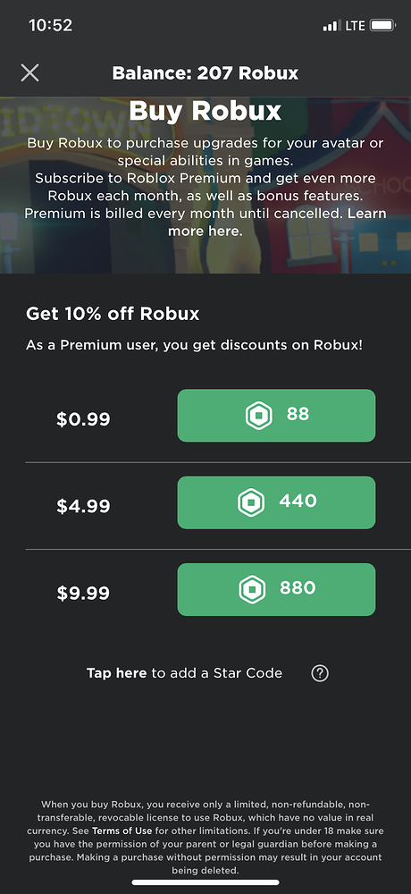 More Robux purchasing options - Mobile Features - Developer Forum | Roblox