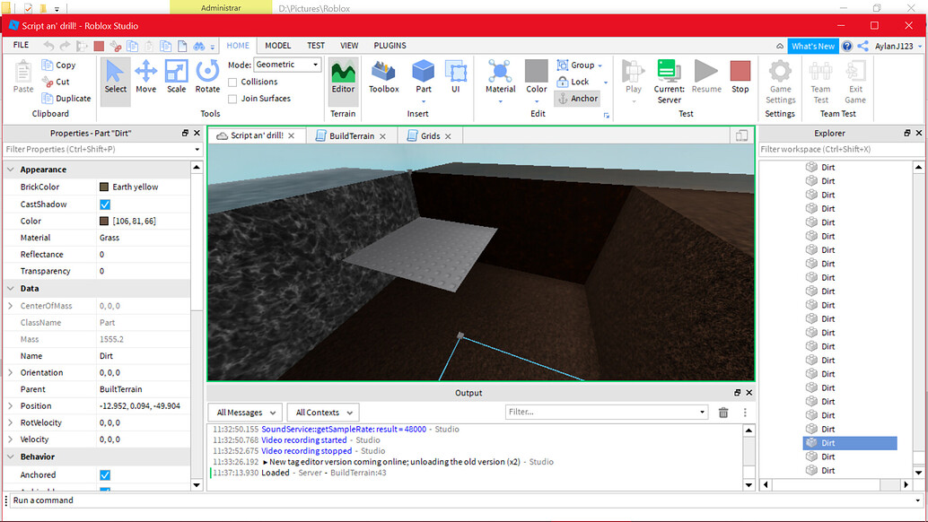 Problems with sizing the region 3 - Scripting Support - Developer Forum | Roblox