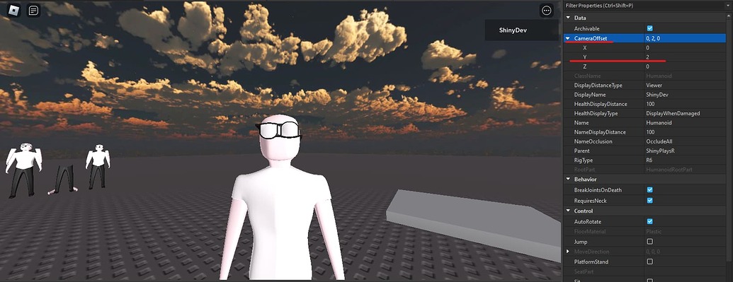 Camera Custom Character - Scripting Support - Developer Forum | Roblox