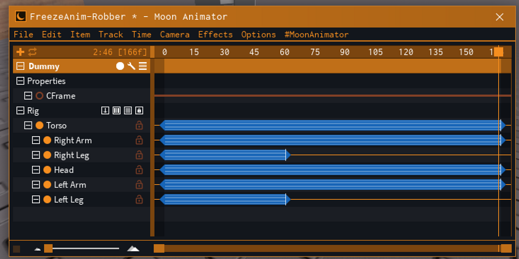 How to cut a animation (Moon Animator) - Art Design Support - Developer Forum | Roblox