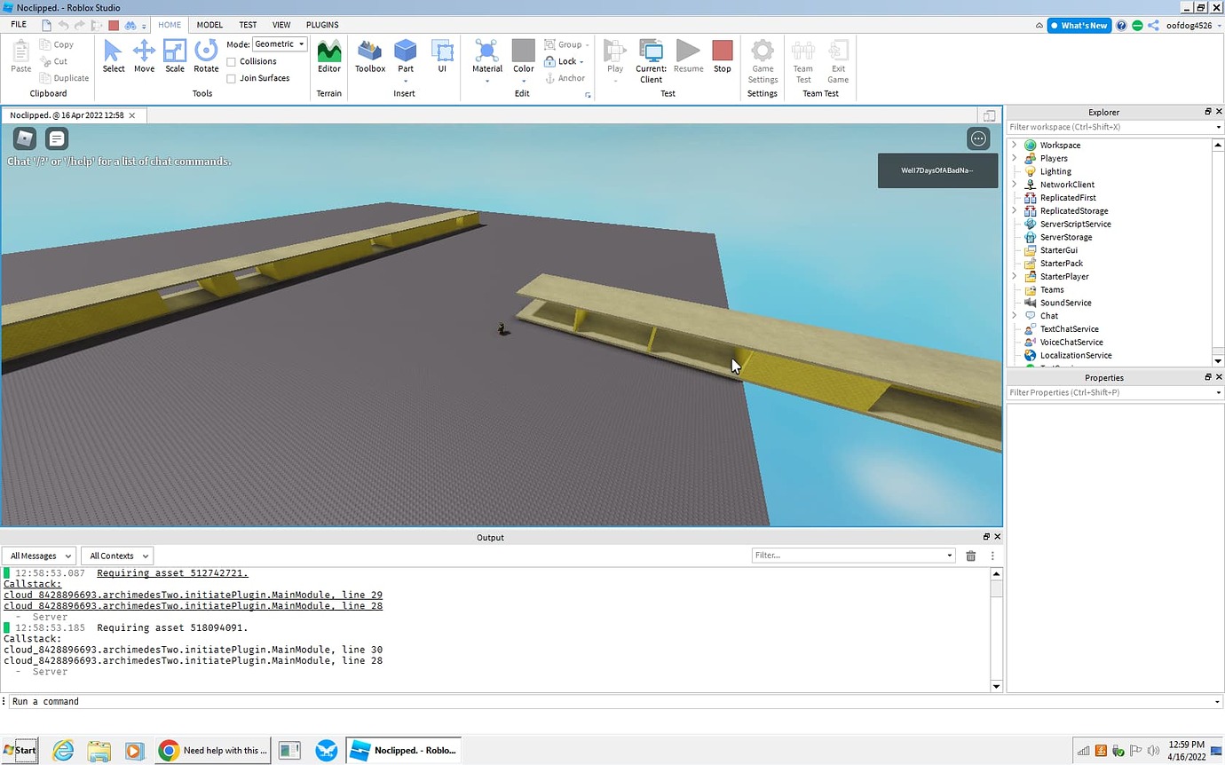 [UNSOLVED] Need help with this generation script - Scripting Support - DevForum | Roblox