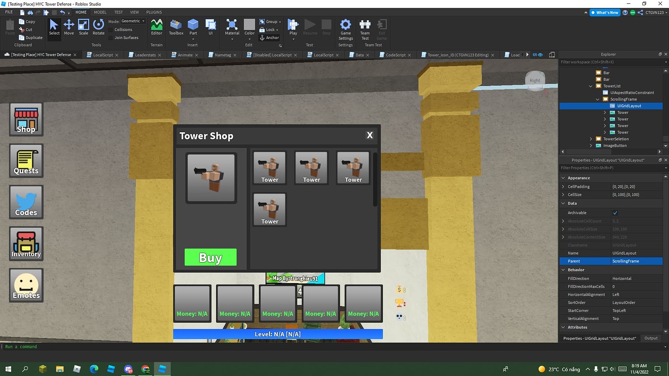 Help With UiGridLayout - Art Design Support - Developer Forum | Roblox