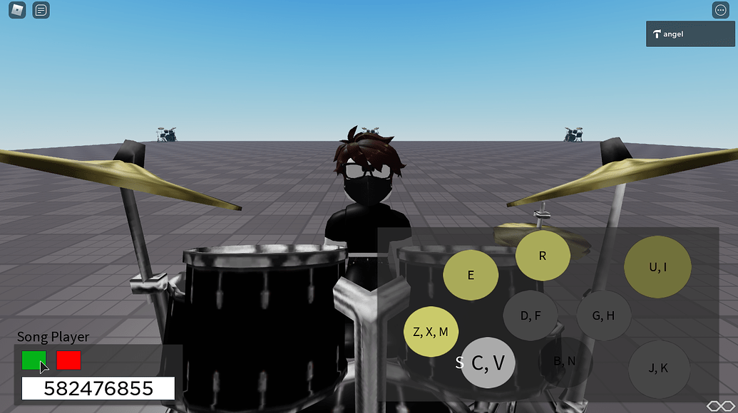 Working and Playable Virtual Drumkit / Drumset in Roblox - Creations ...