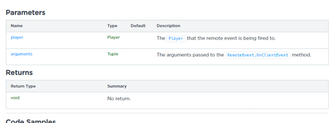 Argument 1 missing or nil on a fireclient script - Scripting Support - Developer Forum | Roblox