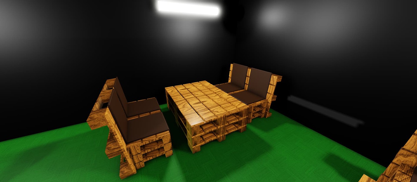 Pallets sits and tables from real life --> roblox studio - Creations ...