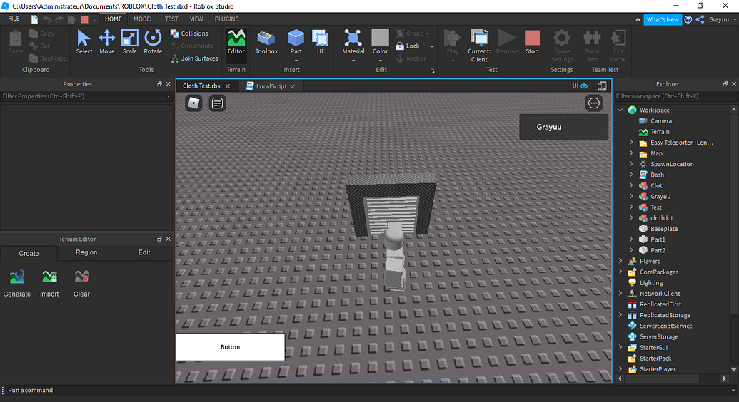 How would I make a player face at a model? - Scripting Support ...