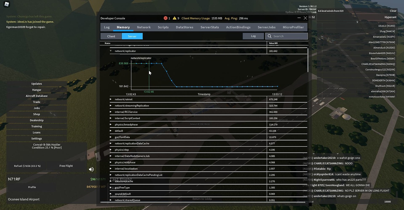 Roblox internal memory leak causes my game servers to undiagnosably ...