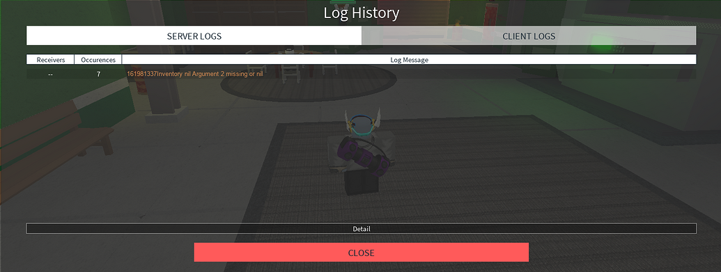 Server Log History (Released) - Community Resources - Developer Forum ...