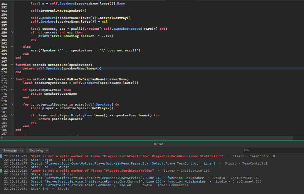 Help with Mute command - Scripting Support - Developer Forum | Roblox