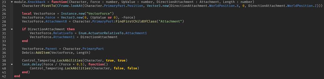 VectorForce affected by player mass/weight? - Scripting Support - Developer Forum | Roblox