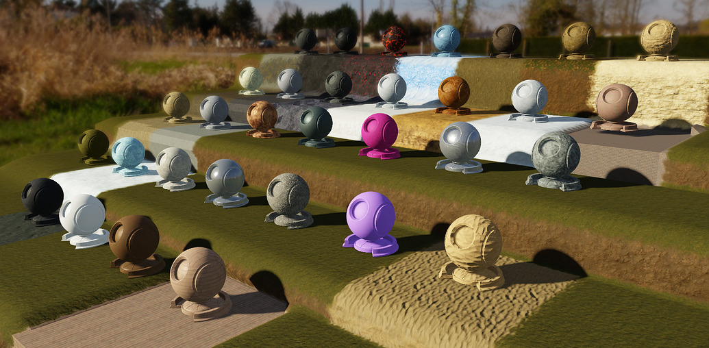 New Terrain and Parts Built-In Materials - Release Build ...