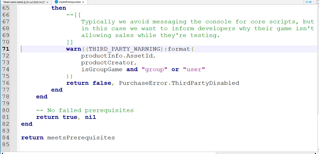Is this a corescript? - Scripting Support - Developer Forum | Roblox