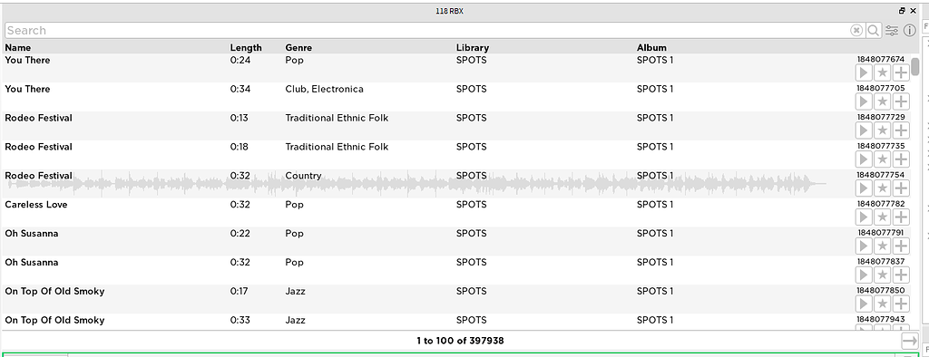 118 RBX: It's Musical Directory Heaven - Creations Feedback - Developer ...