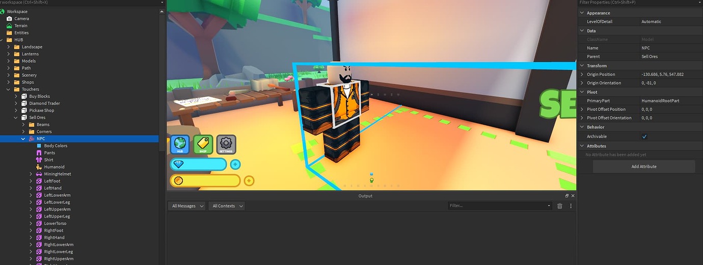Inserting assets not locking to NPC characters - Scripting Support - Developer Forum | Roblox