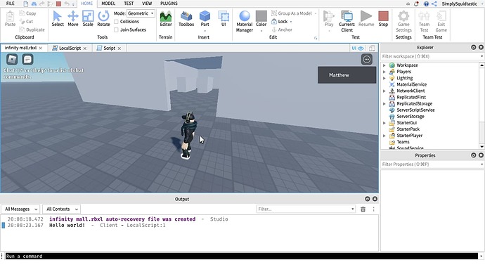 Want to make an illusion of fake exit using viewport - Scripting ...
