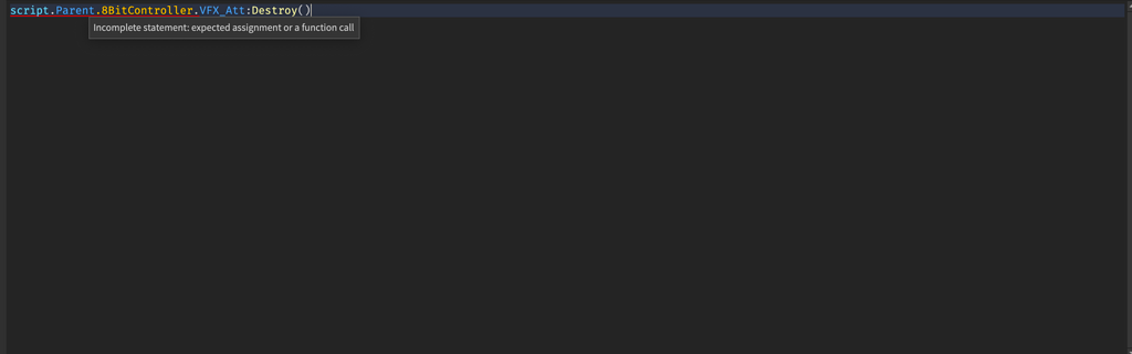 How do I remove the 8 bit controller particales - Scripting Support - Developer Forum | Roblox