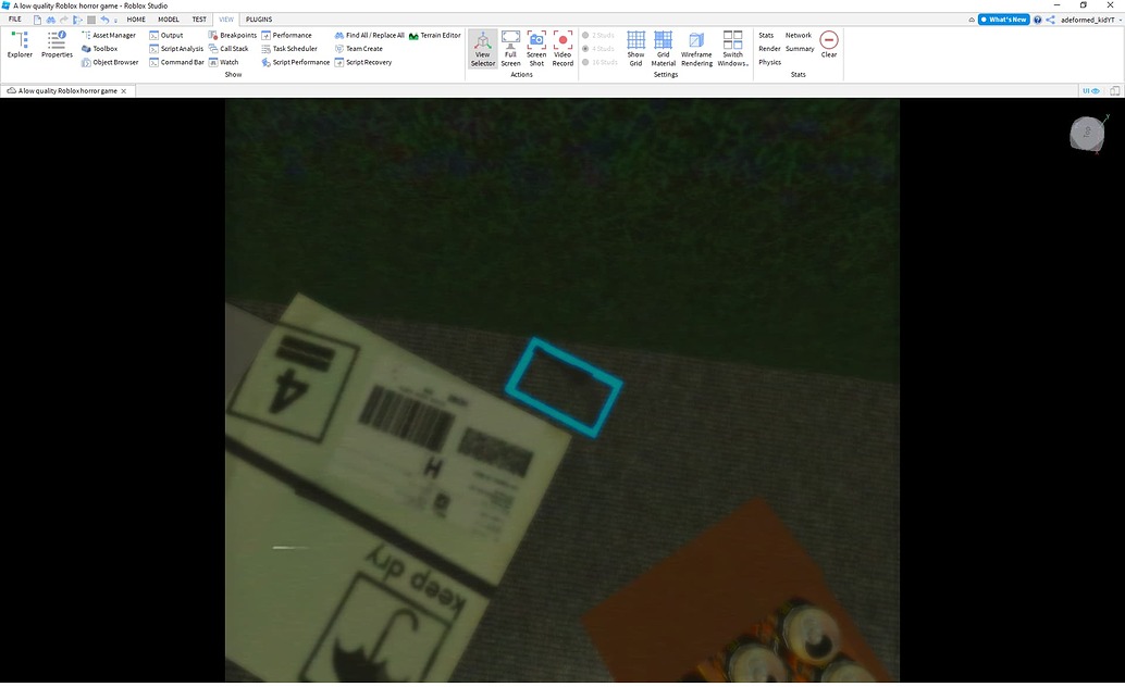 Low Quality Roblox Horror Game Written Instructions & Tips - Bulletin ...