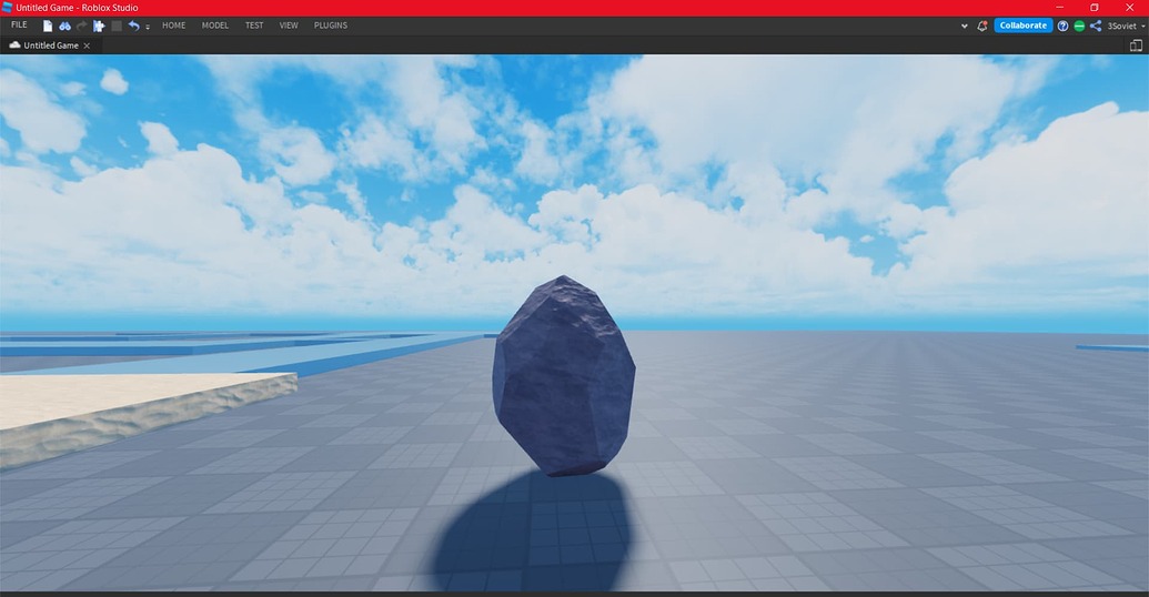 Low Poly Rock from Blender - Building Support - Developer Forum | Roblox