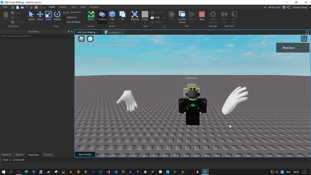 Player movement offsets Part's position - Scripting Support - Developer ...