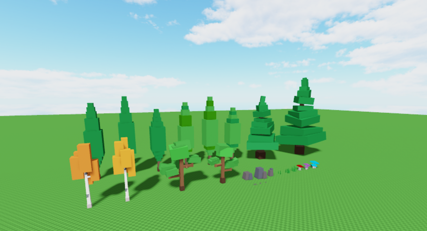 Blocky Nature Assets Pack - Creations Feedback - Developer Forum | Roblox