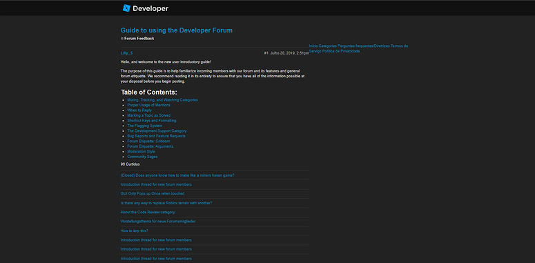 Problems Viewing the DevForum Page - Forum Help - Developer Forum | Roblox