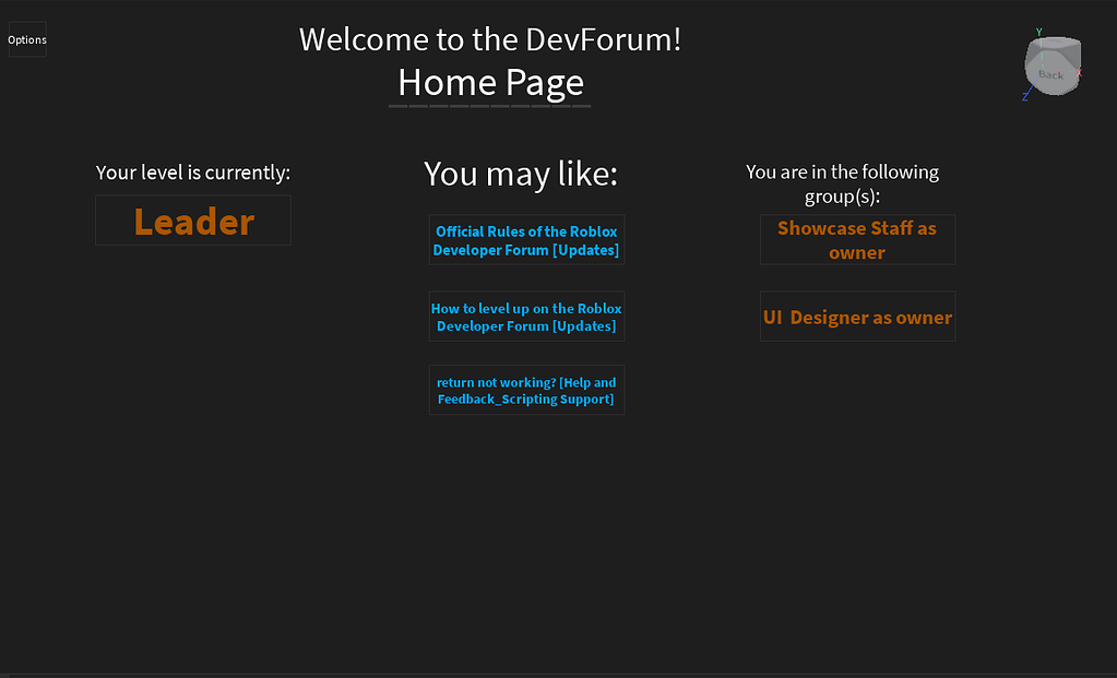 DevForum Home Page Remake - Creations Feedback - Developer Forum | Roblox