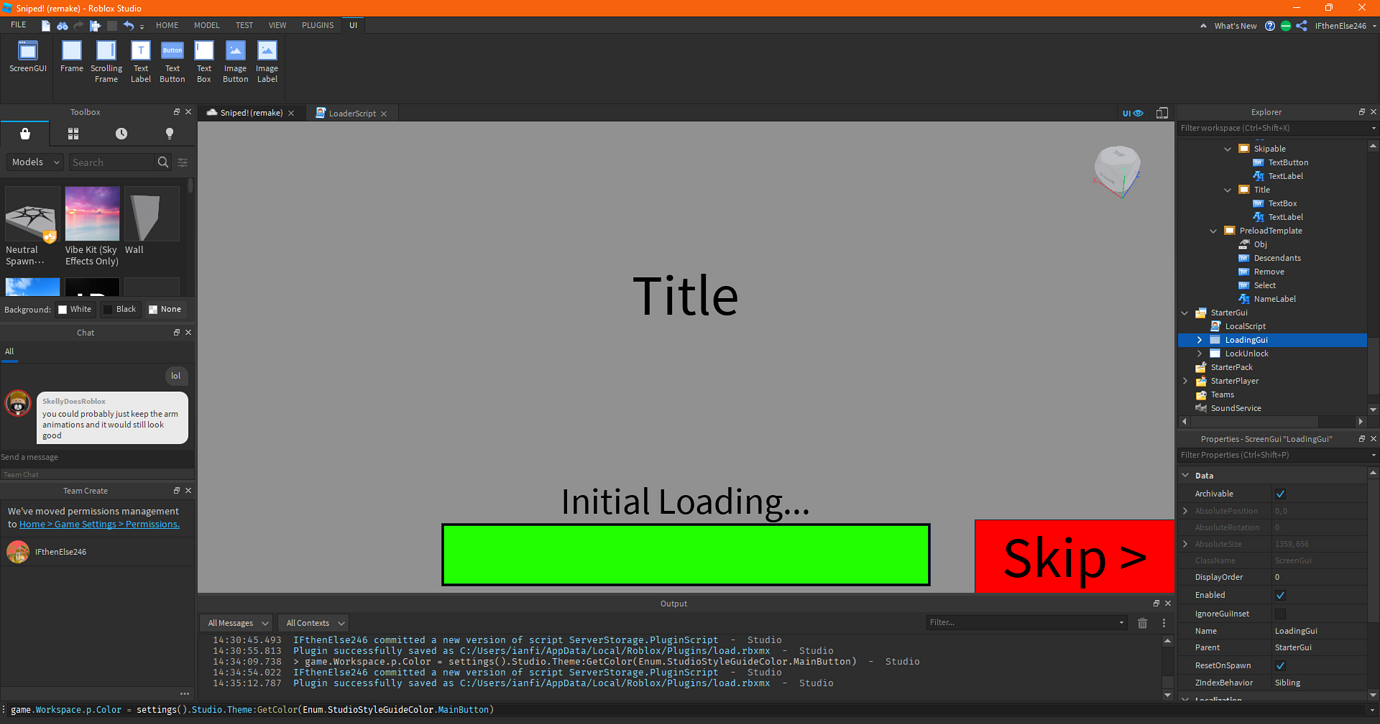 Loading Screen Plugin Tutorial - Community Resources - Developer Forum | Roblox