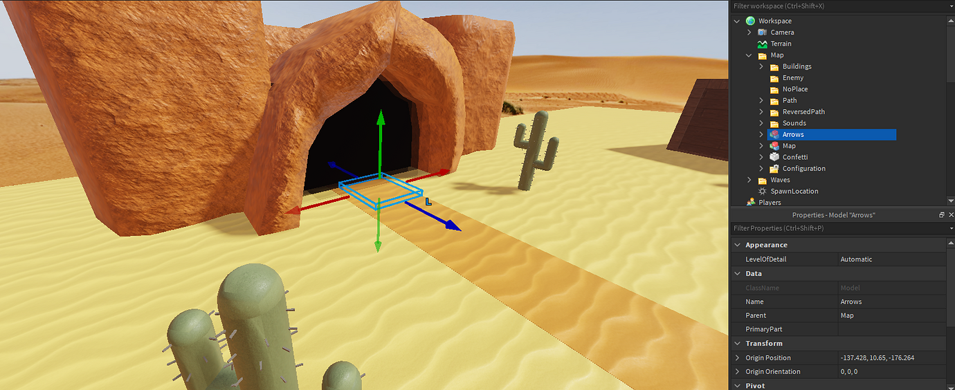 How fix Infinite yield possible on 'Workspace.Map:WaitForChild("Arrows ...