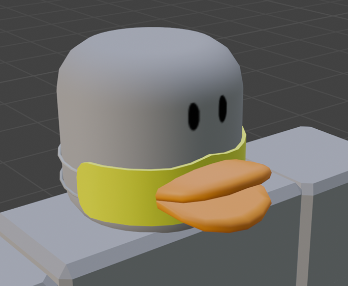 Feedback on Duck mask UGC item - Art Design Support - Developer Forum ...