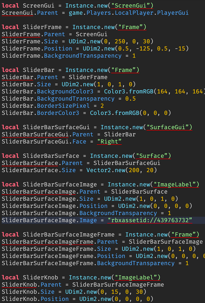 Making Slider GUI for particle speed - Scripting Support - Developer Forum | Roblox