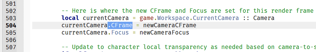 Camera View Rolling/Tilting not Working - Scripting Support - Developer ...