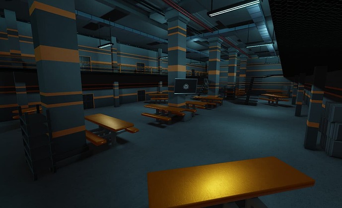 Feed on my SCP hallway and Class D cell block - Creations Feedback ...