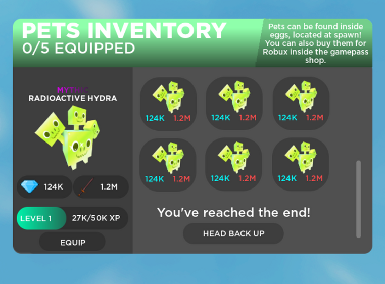 Pets GUI Concept - Creations Feedback - Developer Forum | Roblox