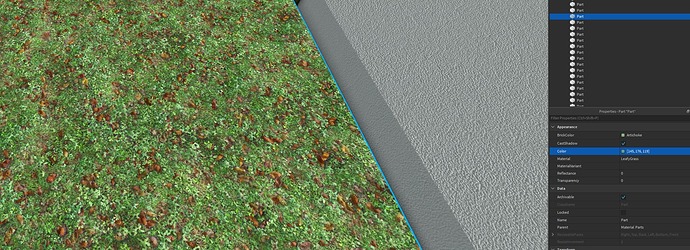 How to replicate the leafy grass color effect? - Art Design Support ...