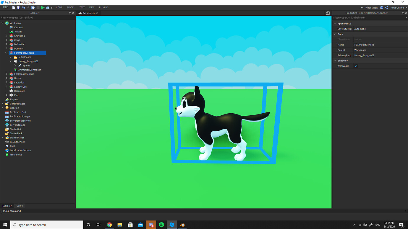 Importing custom avatar with multiple meshes force creates a root part ...