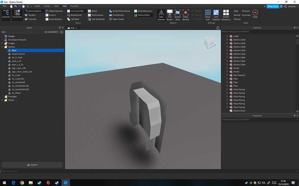 Bug in importing mesh from blender - Art Design Support - Developer ...
