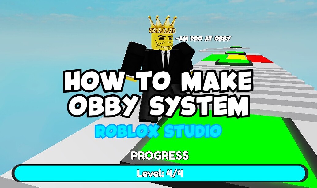 Obby System (V1)! - Roblox Studio - Community Resources - Developer Forum | Roblox