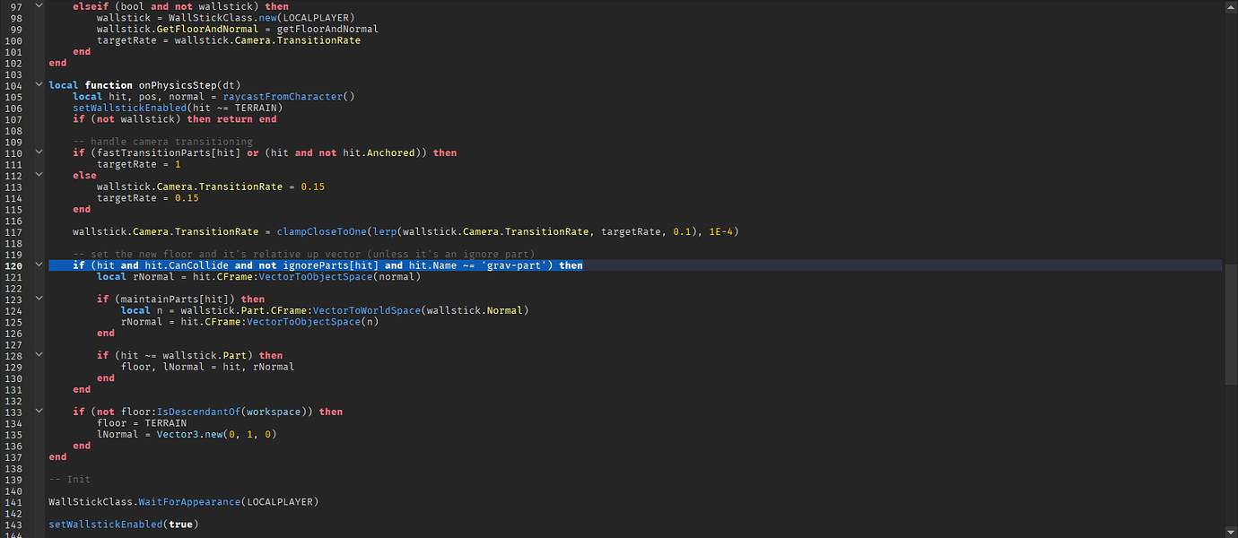 Help making a whitelist for egomooses gravity controller - Scripting Support - Developer Forum ...