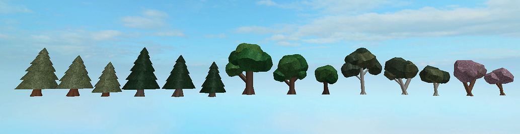 Efficiently building good looking trees (with CSG) - Community ...