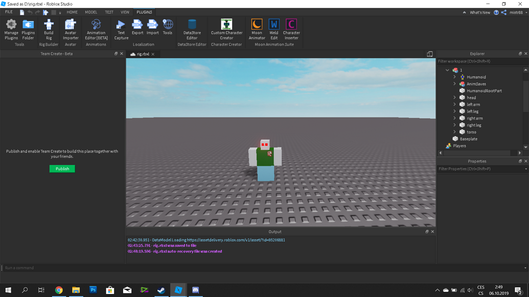 Why i cant animate this model? - Scripting Support - Developer Forum | Roblox