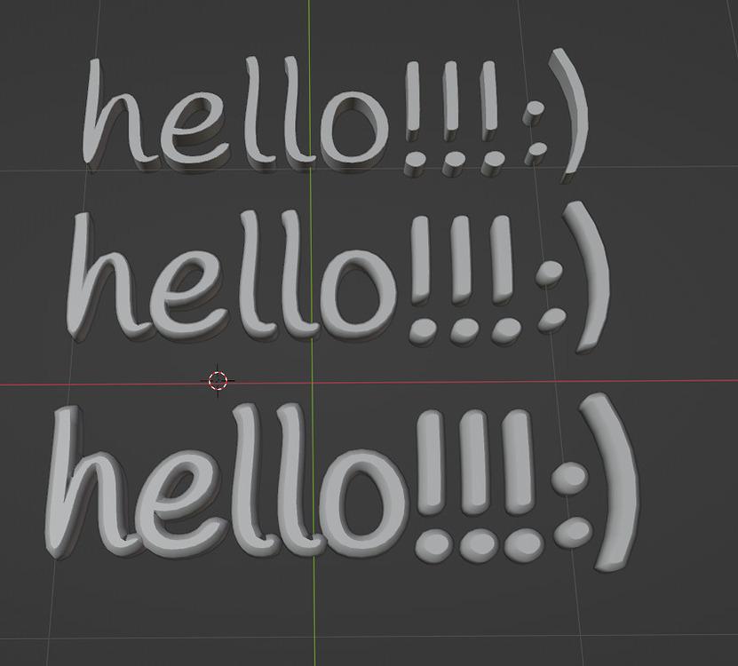 In-depth guide to making 3D text in Blender (Rationale, Font, Polycount, Stroke, Paths, and ...