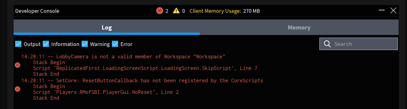 Loading Screen Gui only working once - Scripting Support - Developer Forum | Roblox