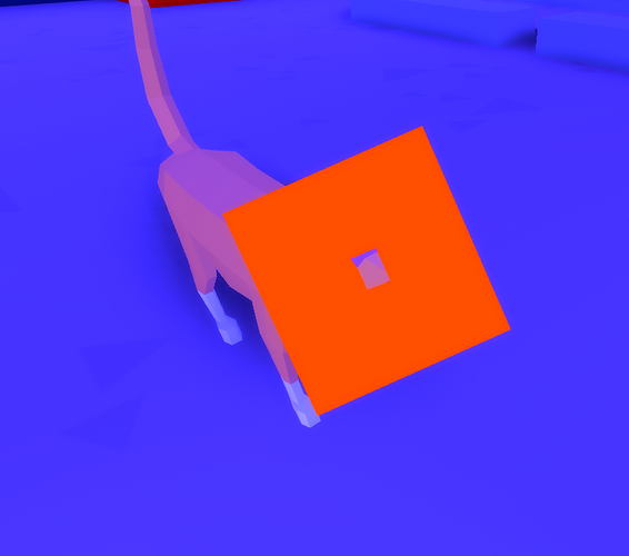 Orange Outline Around Texture/Decal Parts - Building Support ...