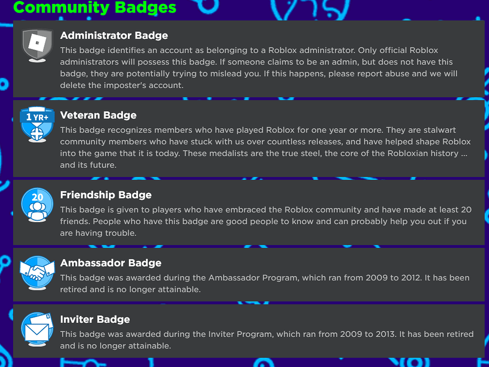 Checking if user has certain roblox badges - Scripting Support - Developer Forum | Roblox