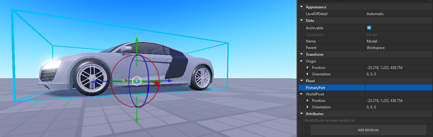 How to reset pivot position via scripts - Scripting Support - Developer Forum | Roblox
