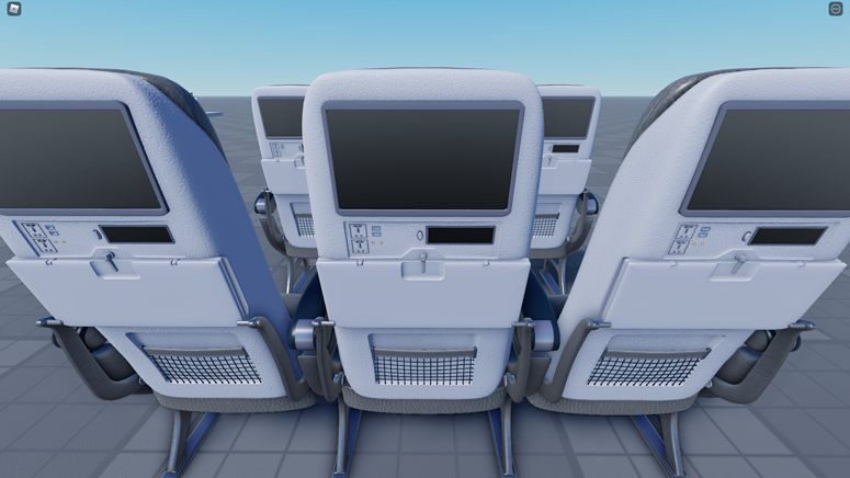 Finally Imported My Realistic Economy Class Seats! || High-Poly ...