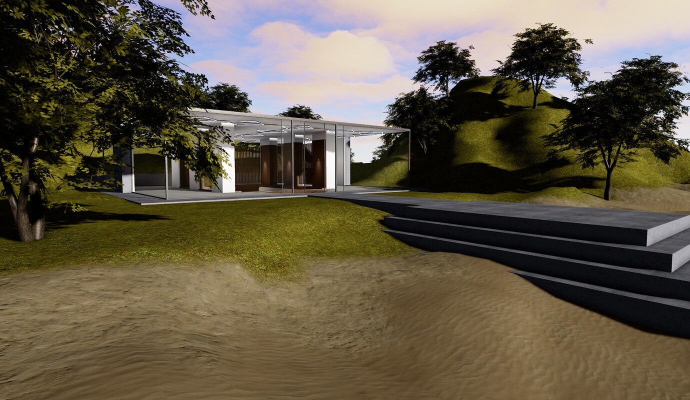 Modern architecture - A Realistic Building - Building Support ...